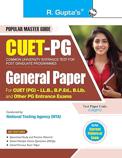 Cuet-Pg: Part-A (General) Entrance Exam Guide (For All Cuet-Pg Entrance Exams) | RPH Editorial ...